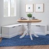 Tobin Backless Corner Breakfast Nook - Linon : Target