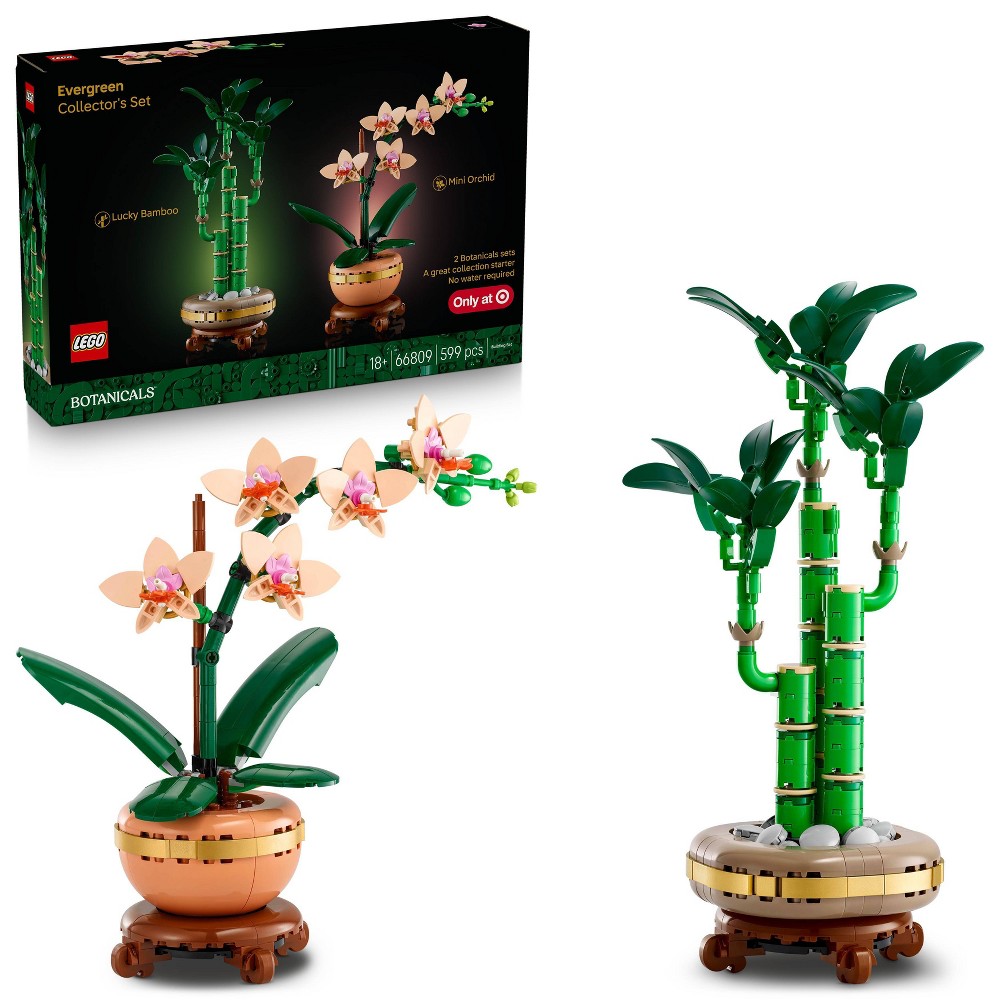 LEGO Botanicals Evergreen Collector’s Set for Gifting and Home Decor ...
