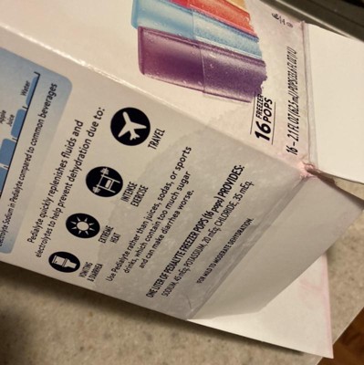 Pedialyte Electrolyte Solution Freezer Pops Variety Pack - 33.6 Fl Oz ...