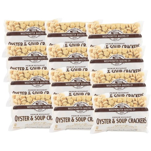 Westminster Bakers Oyster & Soup Crackers - Case Of 12/9 Oz : Target