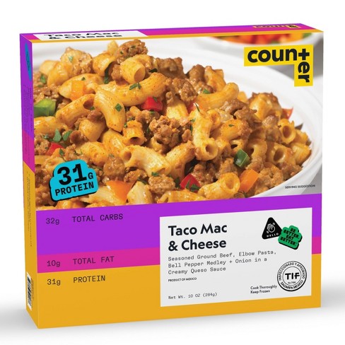 Frozen Taco Mac & Cheese Bowl - 10oz : Target