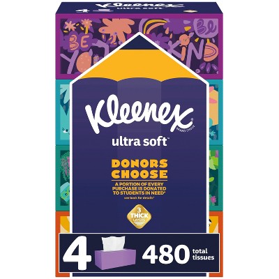 Kleenex Ultra Soft 3-ply Facial Tissue - 6pk/120ct : Target