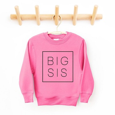 The Juniper Shop Big Sis Square Youth Graphic Sweatshirt - Xl - Hot ...