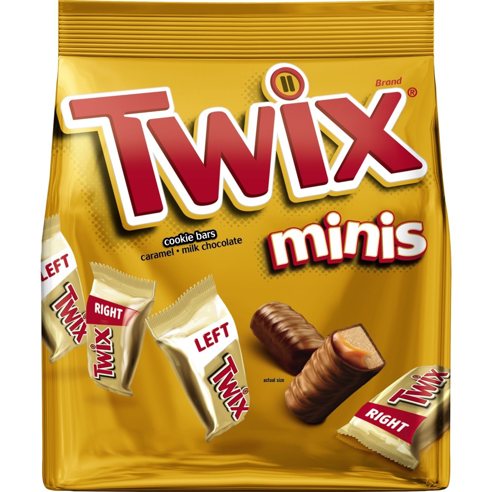 UPC 040000525509 - Twix Mini's - 9.7oz, Chocolates | upcitemdb.com