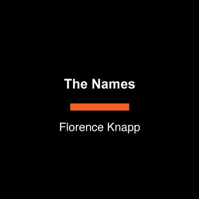 The Names - Large Print By Florence Knapp (paperback) : Target