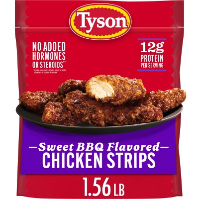 Tyson Honey Bbq Chicken Strips - Frozen - 25oz : Target