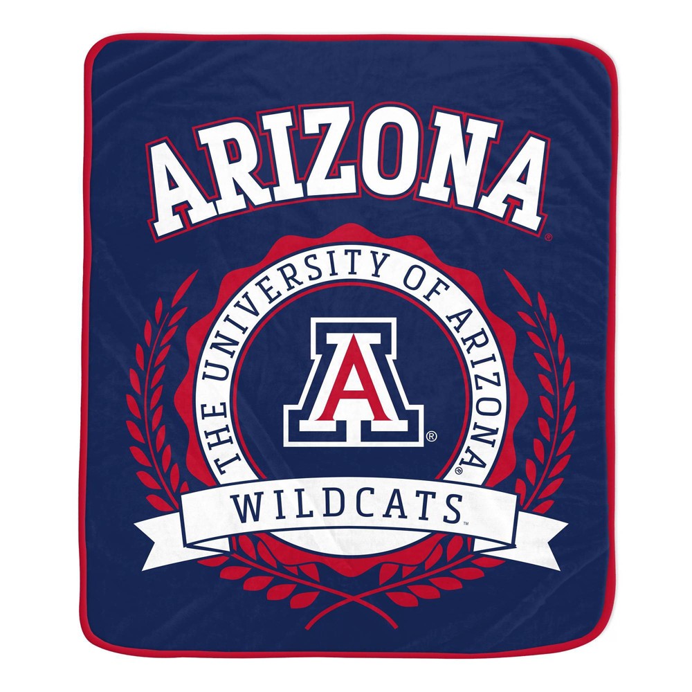 NCAA Arizona Wildcats Crest Ultra Soft Blanket - buy duvet: prices ...