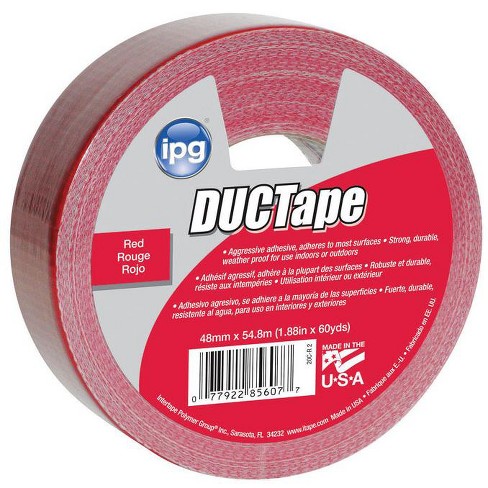 Ipg Jobsite 1.88 In. W X 60 Yd L Red Duct Tape : Target