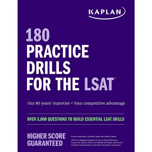 180 Practice Drills For The Lsat: Over 5,000 Questions To Build ...