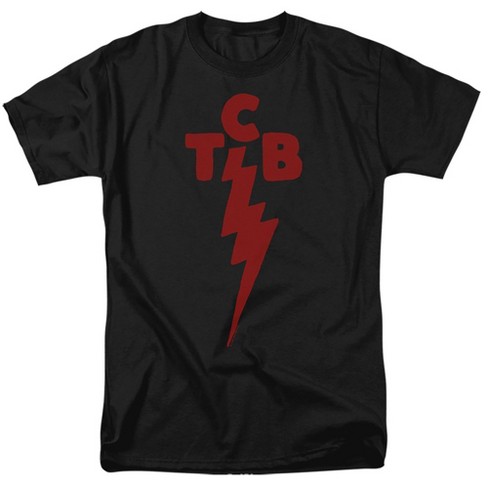 Elvis Tcb Symbol Adult T Shirt, Black, 4x-large : Target