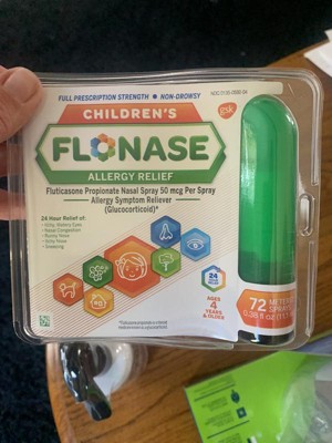 Flonase Children's Allergy Relief Nasal Spray - Fluticasone Propionate ...