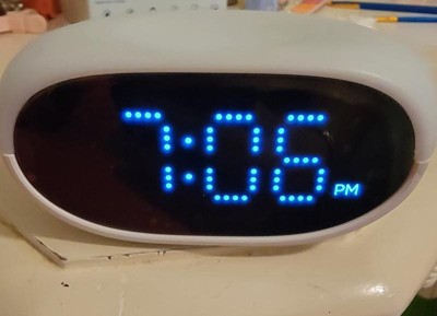 Candy Glow Alarm Table Clock With Color Changing Nightlight - Capello ...