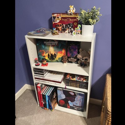 3 Shelf Bookcase White - Room Essentials™ : Target