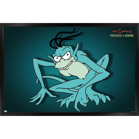 Trends International The Simpsons: Treehouse Of Horror - Gremlin Framed ...