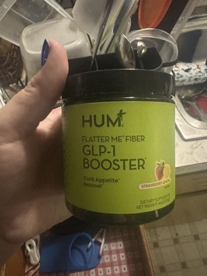 HUM Nutrition Flatter Me Fiber GLP-1 Booster Dietary Supplements - 4oz ...