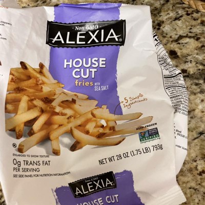 Alexia Frozen House Cut Fries - 28oz : Target