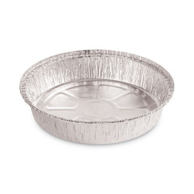 Boardwalk Round Aluminum To-go Containers, 48 Oz, 9" Diameter X 1.66"h ...