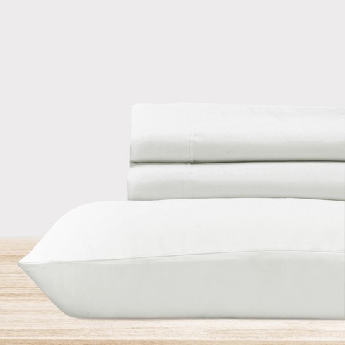 Off-white Twin Xl Sheet Set - 100% Cotton 400 Thread Count, Sateen ...