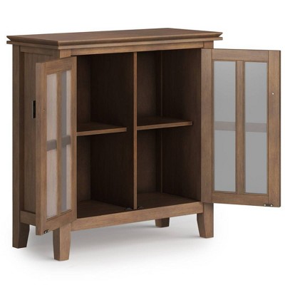 32" Norfolk Solid Wood Low Storage Cabinet - Wyndenhall : Target