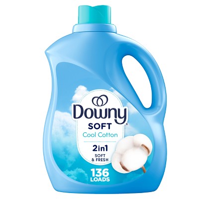 Downy Soft & Fresh Liquid Fabric Softener - April Fresh - 100 Fl Oz ...