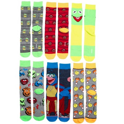 Men's Muppets Socks 6-pack : Target
