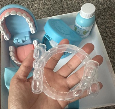 Melissa & Doug Super Smile Dentist Kit With Pretend Play Set Of Teeth ...
