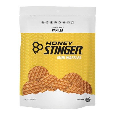 Honey Stinger Organic Vanilla Mini Energy Waffle - 18ct : Target