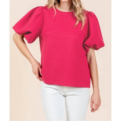 Women's Embossing Texture Top - Jodifl M : Target