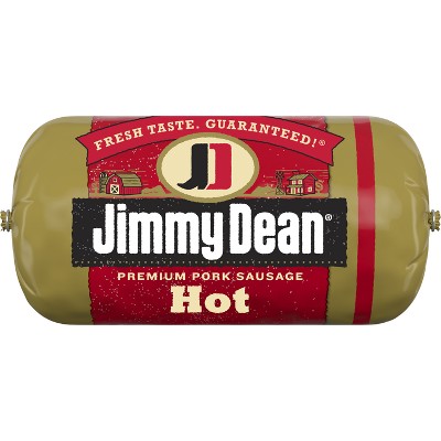 Jimmy Dean Hot Pork Sausage Roll - 16oz : Target