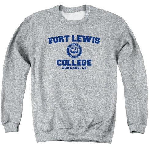 Campus Lab Fort Lewis College Official Circle Logo Adult Crewneck ...