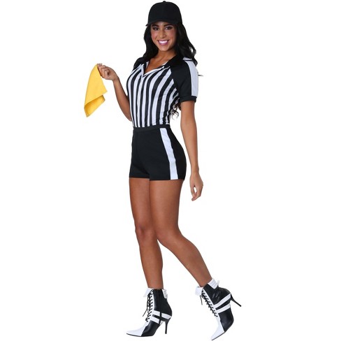Halloweencostumes.com Medium Women Racy Referee Costume For Women ...