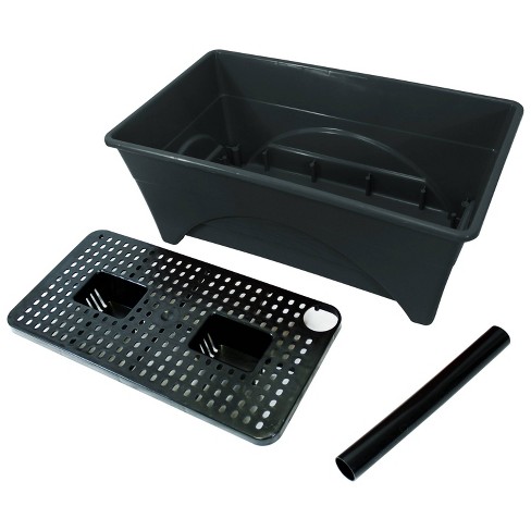 Emsco Start Pickin' Raised Bed Grow Box Rectangular Indoor Outdoor ...