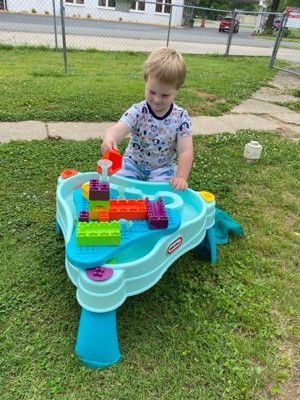 Little Tikes Build And Splash Deluxe Water Table With Block Set - 50pc ...