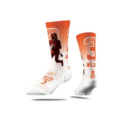 Nfl Denver Broncos Premium Full Sub Socks - Russell Wilson : Target