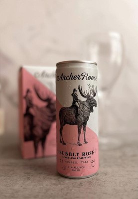 Archer Roose Bubbly Rose - 4pk/250ml Cans : Target