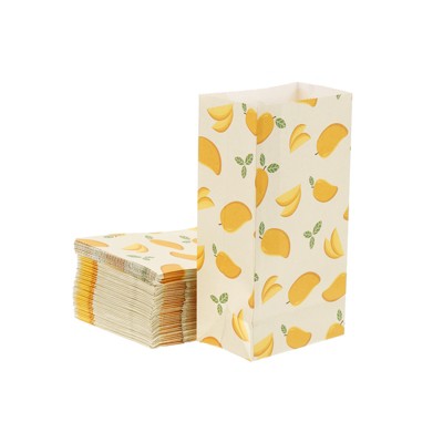 Unique Bargains Paper Gift Bag With Handle Storage Bag For Party Favor ...