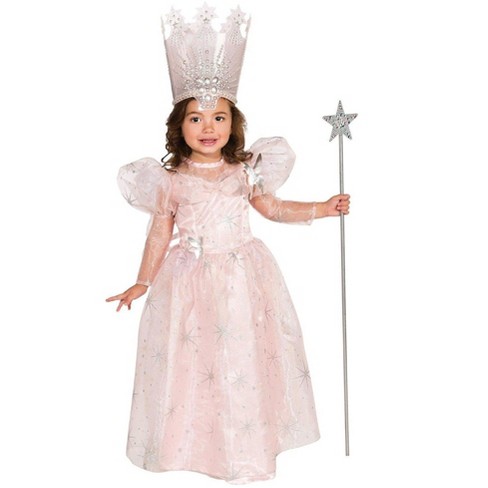 Rubies Girl's Wizard Of Oz Glinda The Good Witch Deluxe Costume : Target