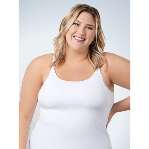 Leading Lady Nursing Cami With Built In Nursing Bra, 4025-white : Target