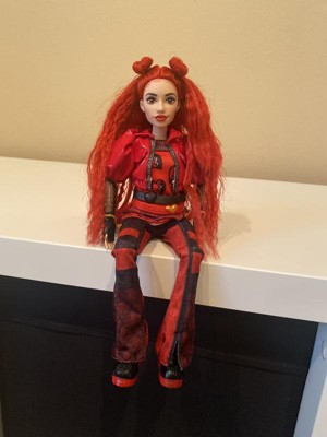 Disney Descendants: The Rise Of Red Fashion Doll & Accessory, Red ...