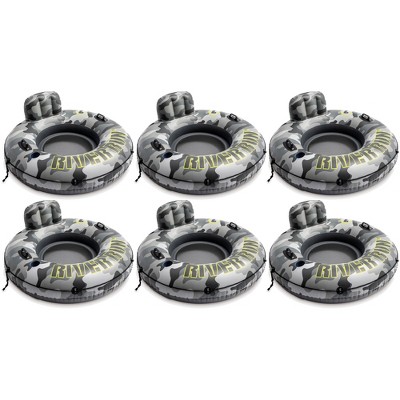 Intex River Run Ii Inflatable Tube(2) + River Run Connect Lounge ...