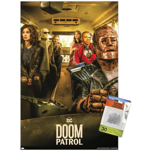 Trends International Dc Comics Tv Doom Patrol - Bus One Sheet Unframed ...