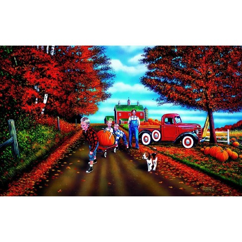 Sunsout Pick Of The Patch 300 Pc Halloween Jigsaw Puzzle 60830 : Target