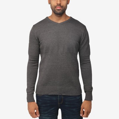 X Ray Men's Slim Fit Pullover V-neck Sweater, Sweater For Men Fall ...