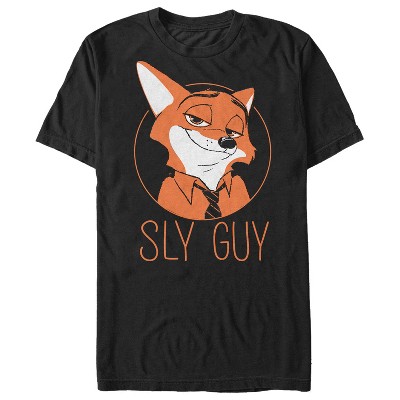 Men's Zootopia Sly Guy Nick T-shirt : Target