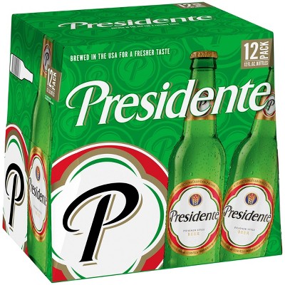 Presidente Pilsner Style Beer - 12pk/12 Fl Oz Bottles : Target