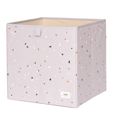 3 Sprouts Recycled Fabric Storage Box - Terrazzo Gray : Target