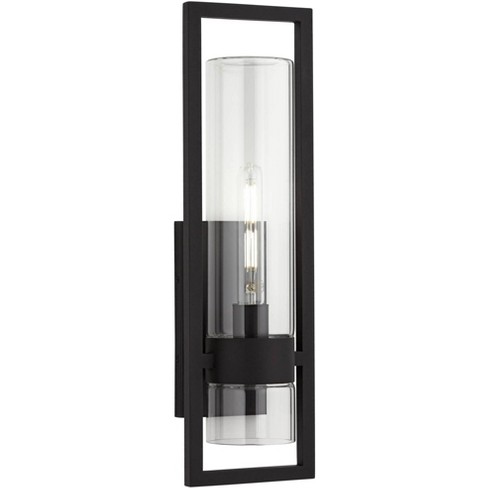 Possini Euro Design Reed 21" High Modern Outdoor Wall Light Fixture ...
