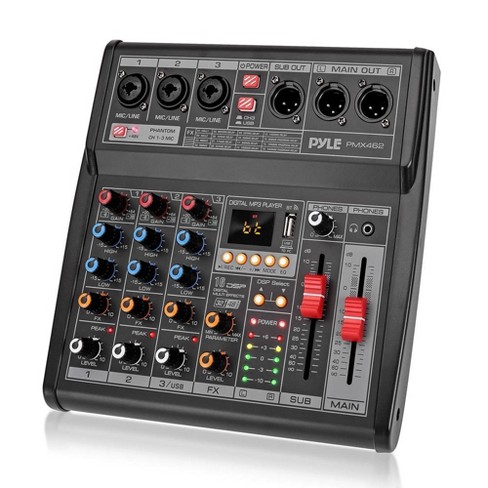 Pyle 3 Channels Inputs Mixer : Target