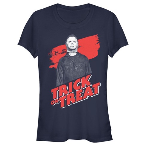 Juniors Womens Halloween Ii Michael Myers Trick Or Treat T shirt Target