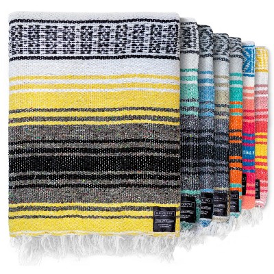 Benevolence La Premium Mexican Blanket In Blanco : Target